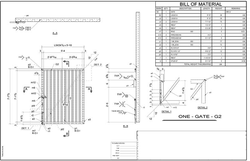 TJDetailers | Shop Drawings